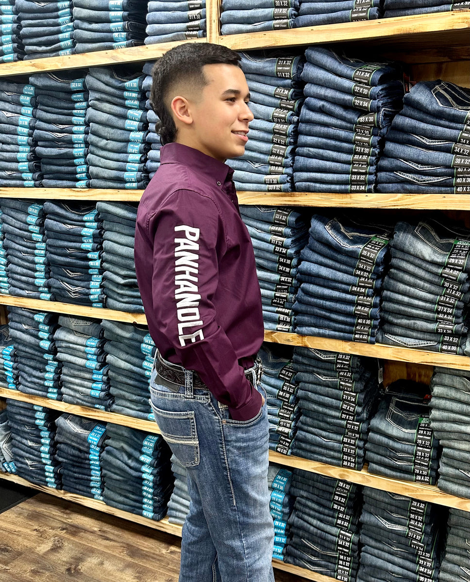 MEN'S PANHANDLE LOGO LONG SLEEVE – LeonWestern